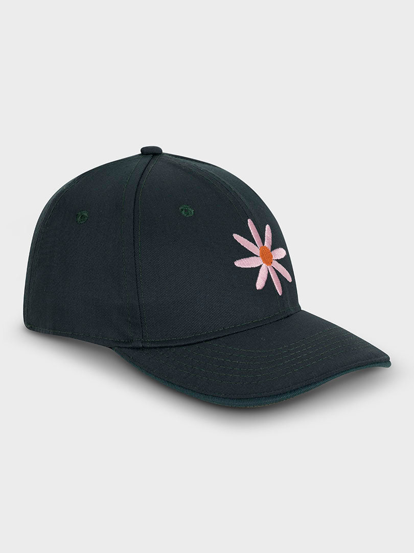 GORRA VERDE - FLOR
